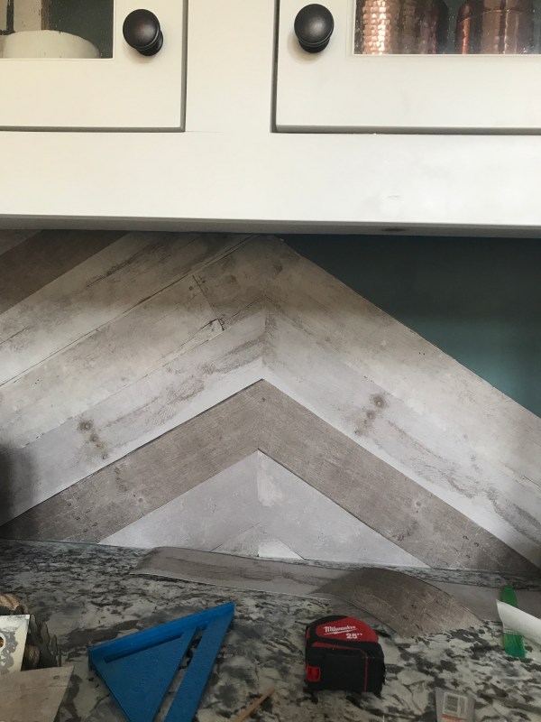 DIY Wood Wallpaper Planks – My Georgia House